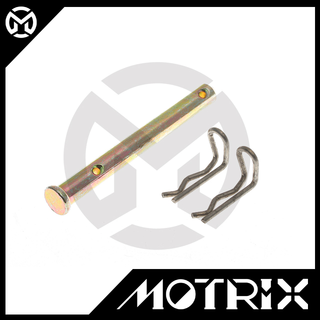 Motorcycle front caliper brake pad pins total 56mm with 2pcs R-pin ...