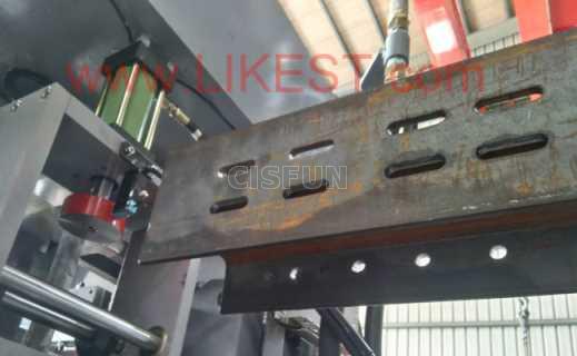 Automatic H-Beam / I-Beam / W-Beam Punching And Marking Machine with ...