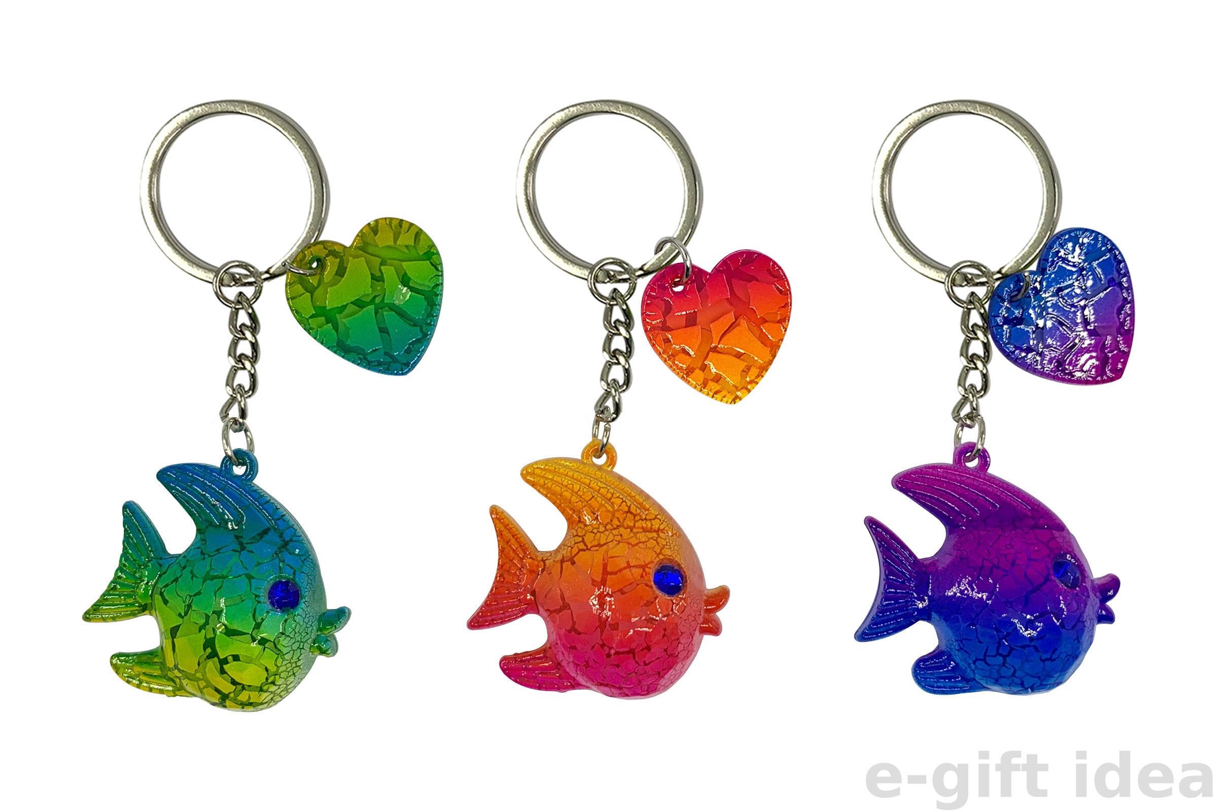 Jumbo Tropical fish (Blue Eyes) Keychain(I) | Taiwantrade.com