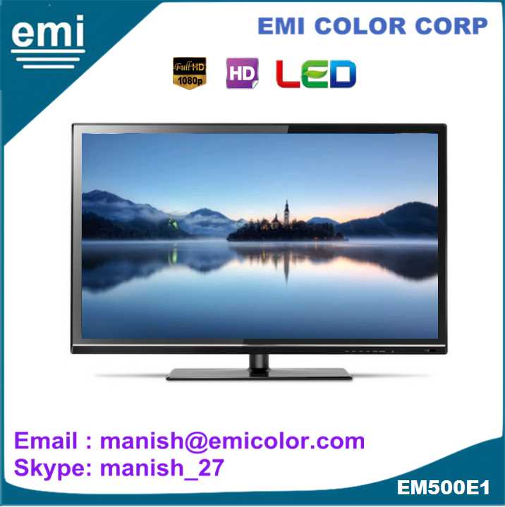 Manufacture 50 inch ELED TV, 1080P LED TV, support 1920*1080, Full HD ...