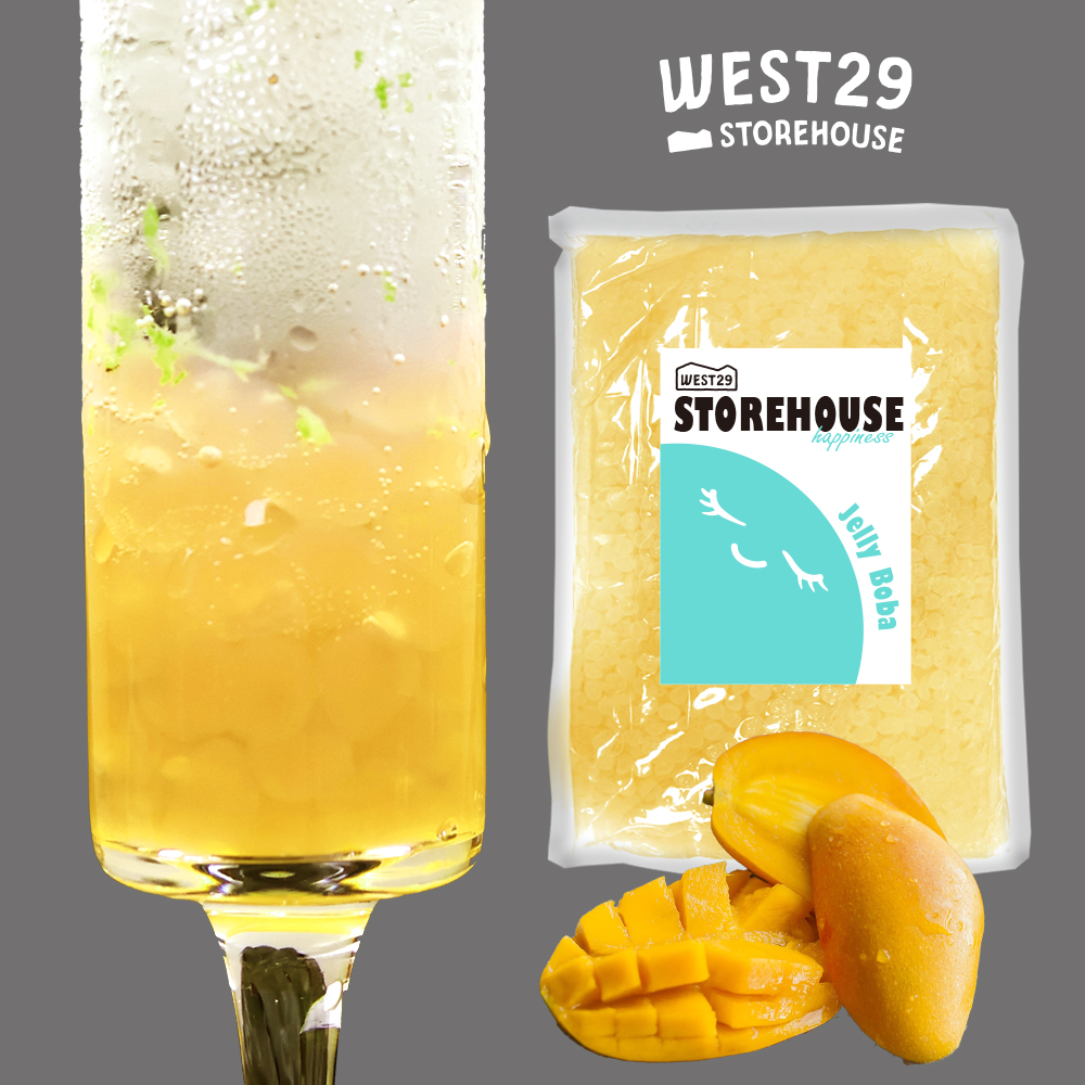 2KG 1KG 60G HALAL Taiwan made Mango flavor Agar Crystal ball Jelly boba | Taiwantrade