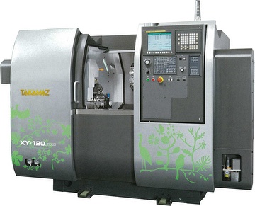 TAKAMAZ CNC 2-Spindle 2-Turret Precision Lathe XY-120PLUS | Taiwantrade