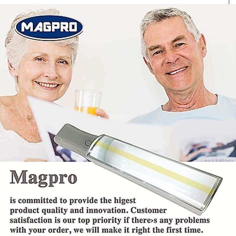 LED Lighted Bar Magnifier 4x With Tracker Line For Reading | Taiwantrade