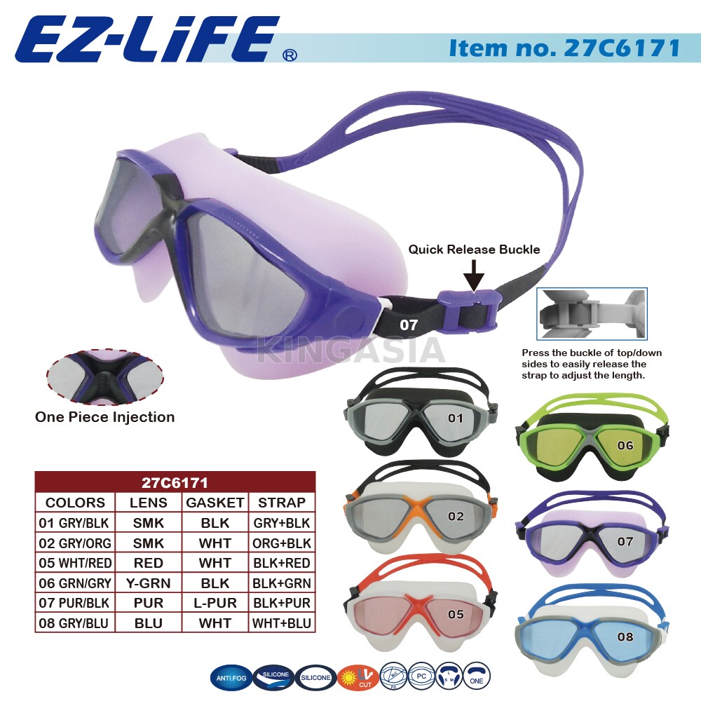 EZ-LiFE Adult's swimming goggles | Taiwantrade.com
