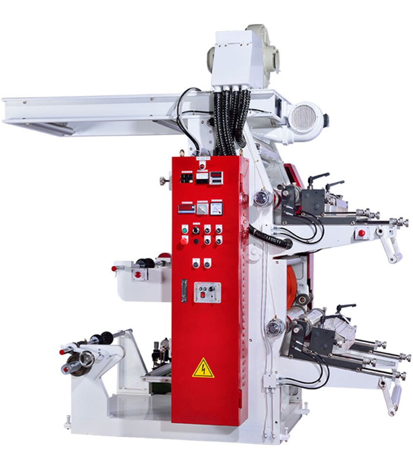 Two-Color Flexographic Printing Machine | Taiwantrade