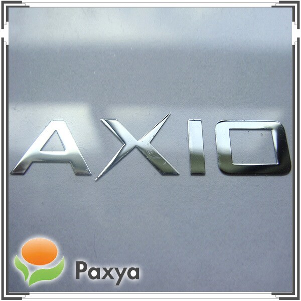 Customized electroforming nickel metal sticker | Taiwantrade