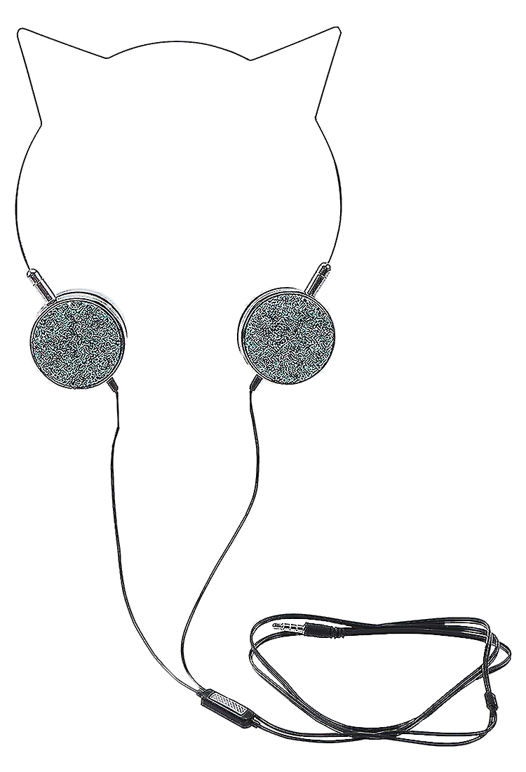 Metal Wire Cat Ear Headphones Phone Accessories Manufacturer | Taiwantrade