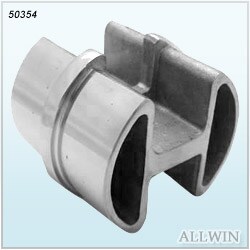 Stainless Steel Double Slot 2 End Tube Connector | Taiwantrade.com