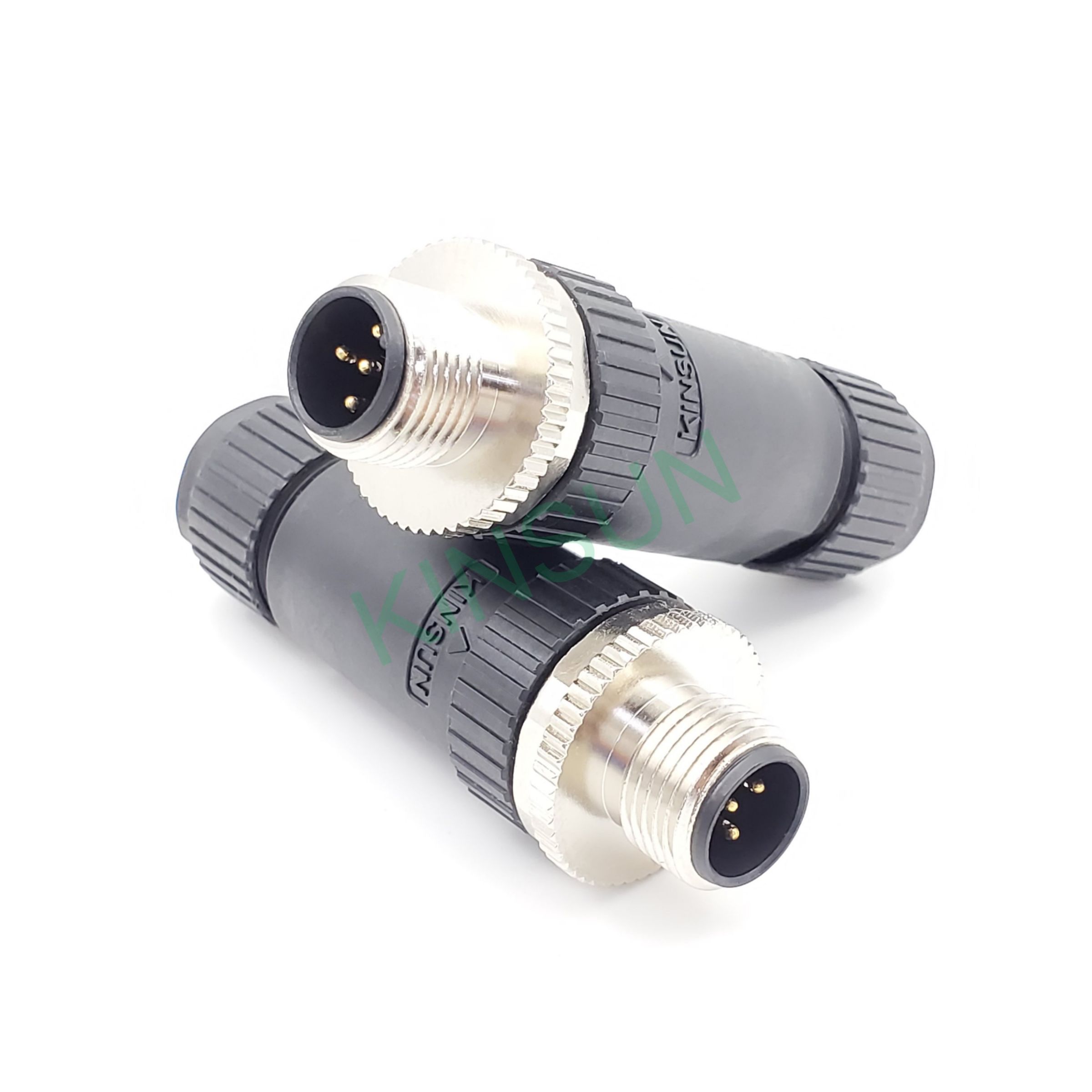 M12 A-Coded On-Site Screwless Solderless Fast Connection Cable Assembly ...