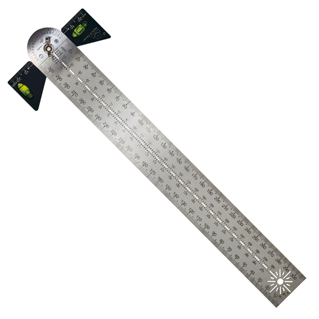 MULTI-FUNCTIONS STAINLESS STEEL T-SQUARE RULER | Taiwantrade