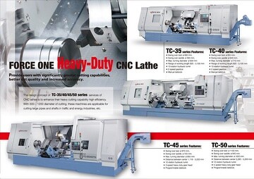 TC SERIES HEAVY-DUTY CNC LATHE | Taiwantrade