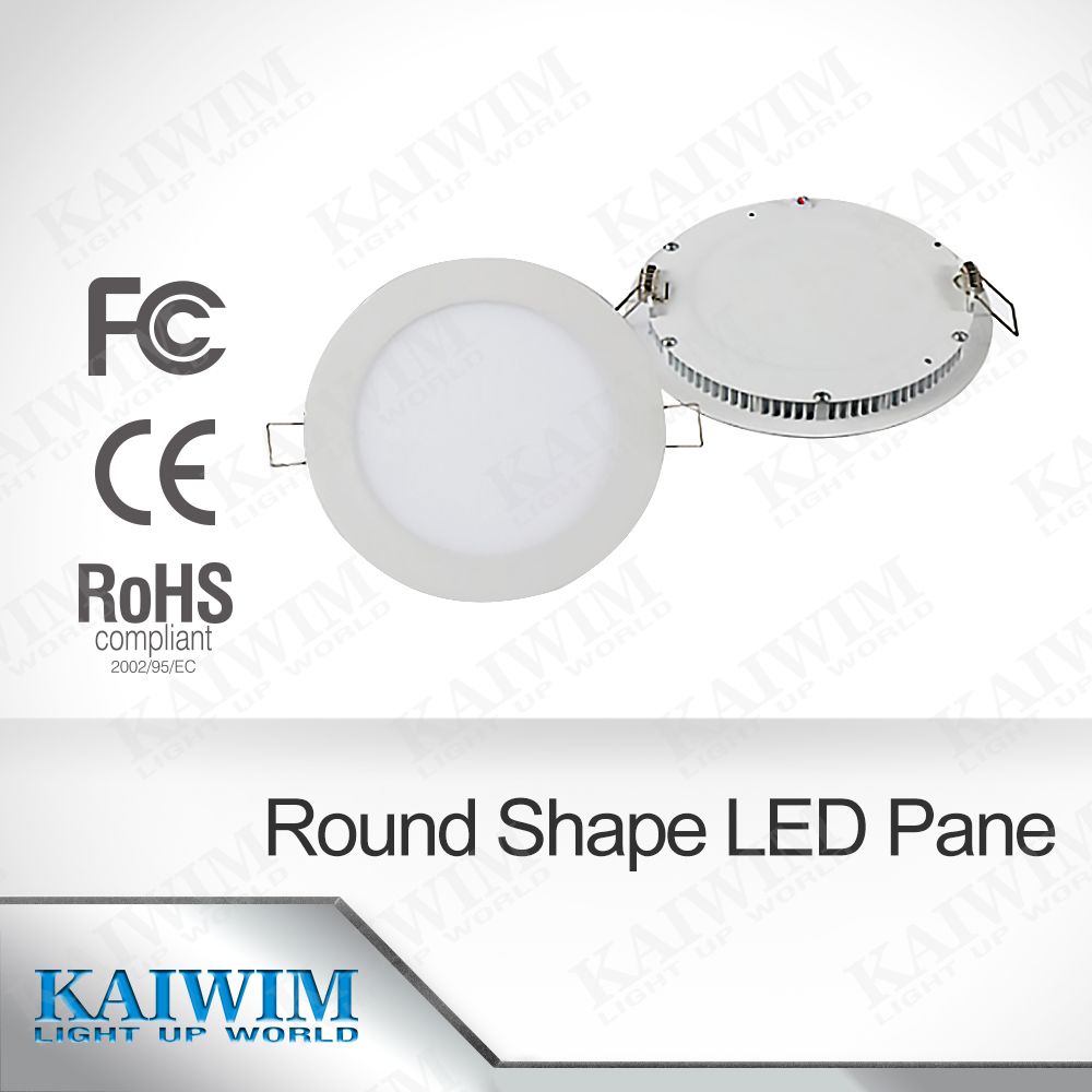 Round Shape LED Panel / LED Recessed Mouted Downlight / LED Recessed ...
