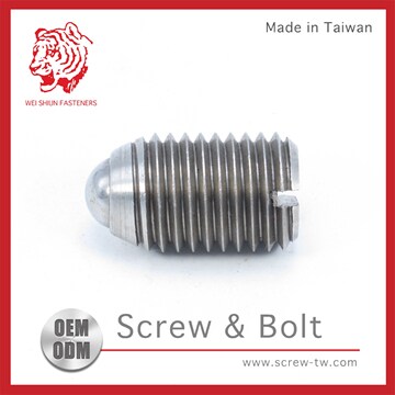 Set Screw Slotted Ball Point Taiwan high standard | Taiwantrade
