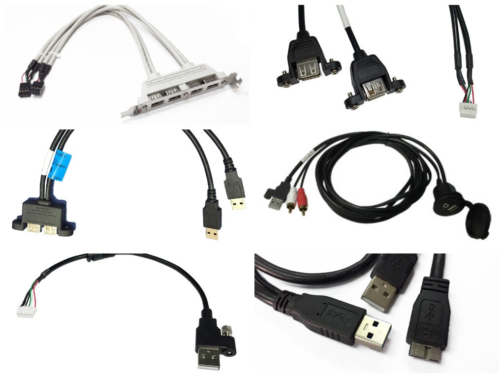 USB Micro, Mini, A type, B type Cable | Taiwantrade.com
