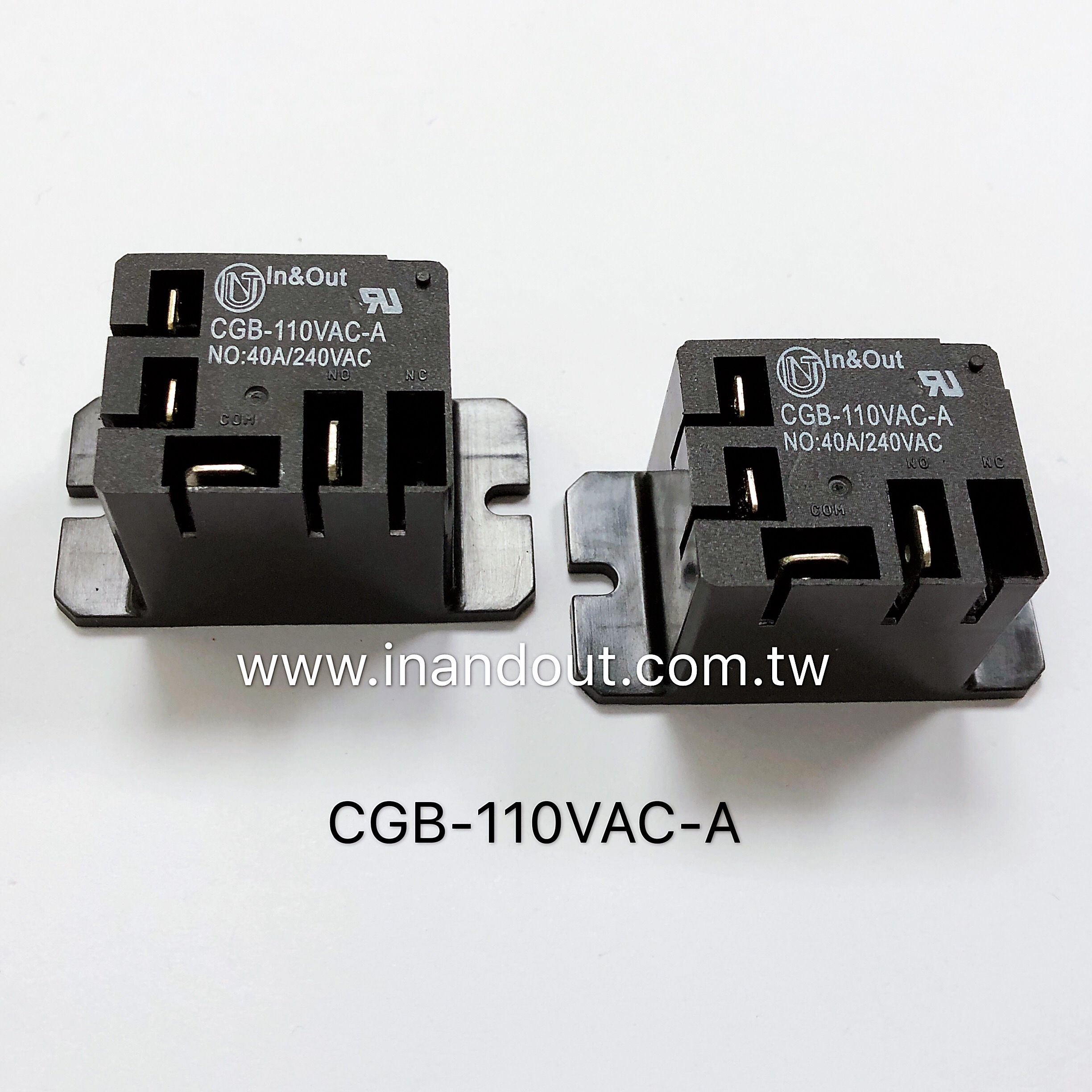 Power Relay 110VAC 1 Form A 40A / 240VAC Plug in type relay | Taiwantrade