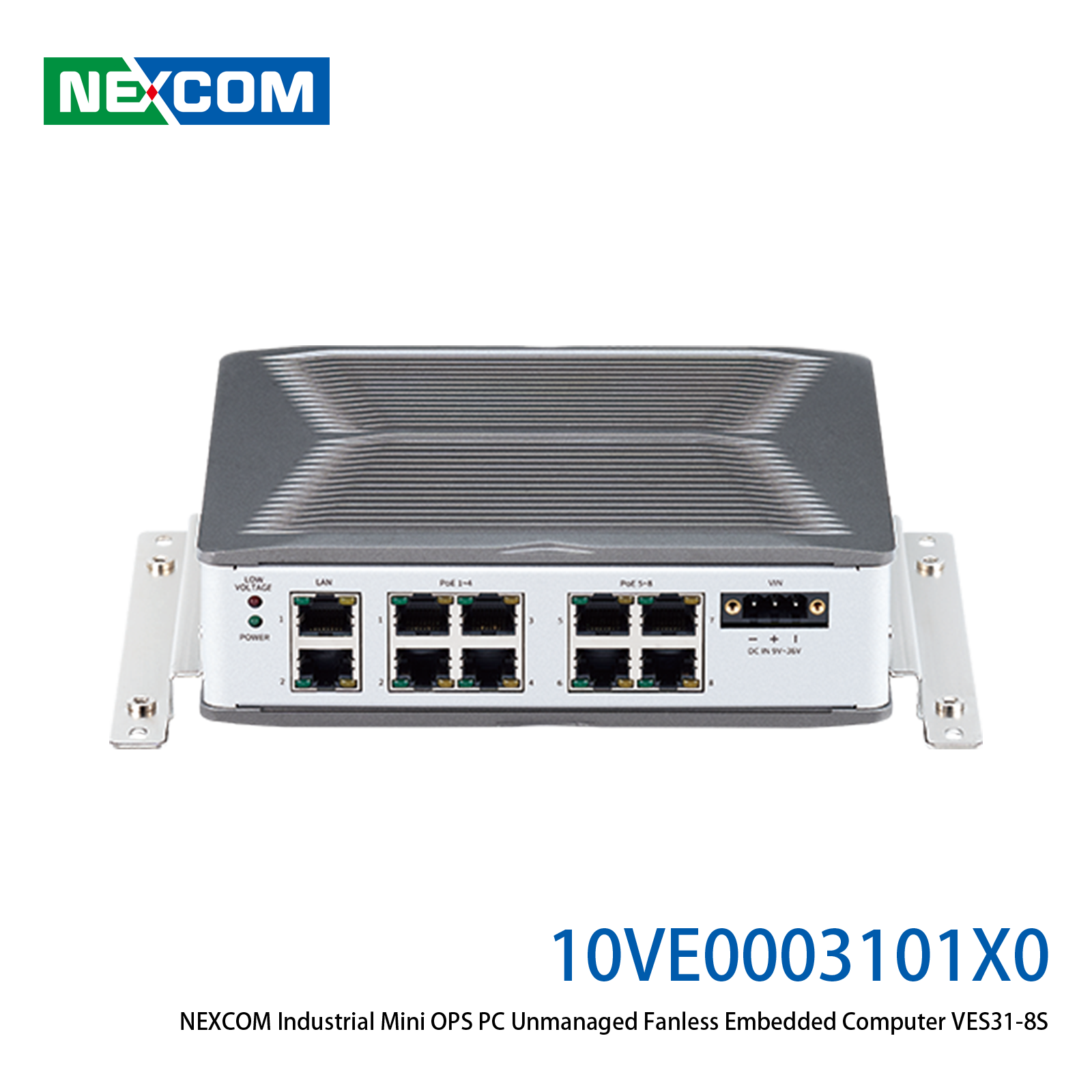 NEXCOM Industrial Mini OPS PC Unmanaged Fanless Embedded Computer VES31 ...