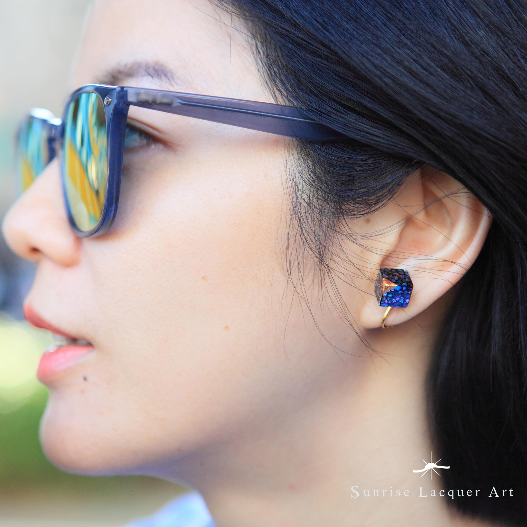 Natural Lacquered Jewelry - Luminous Bodies (Earring ) | Taiwantrade