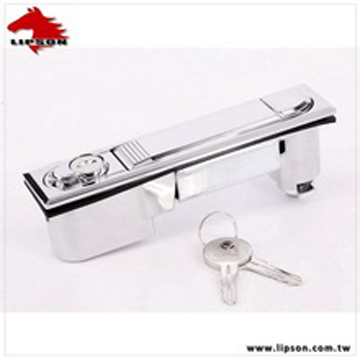 LM-818-3 Multi Point Electronic swinghandle system lock for server rack ...