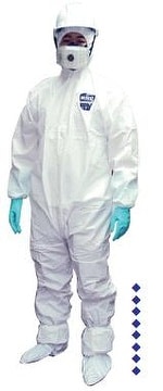General Protection Coverall with Hood CE Type 5B/6B Certified ...