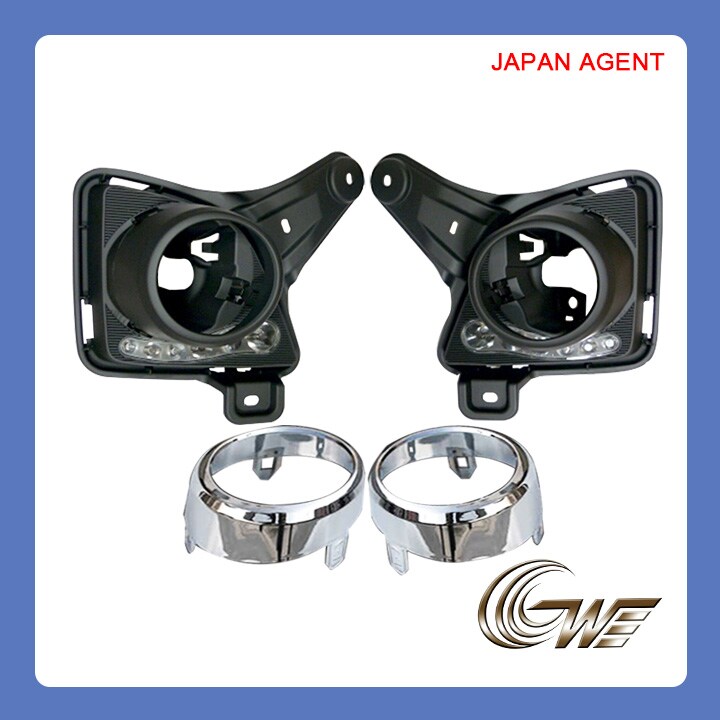 Toyota Hiace 200 Fog Lamp Bracket (Matt Black) | Taiwantrade