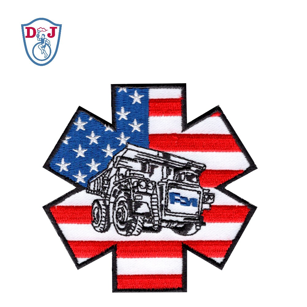 Customized Embroidered Resuce EMS Patches | Taiwantrade