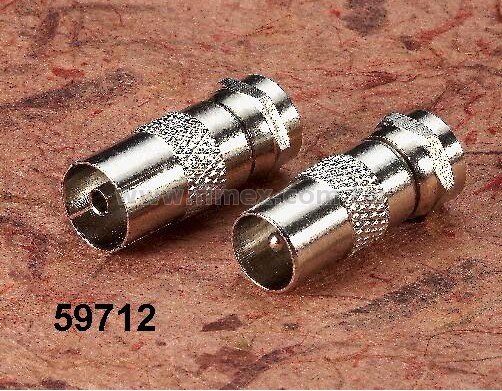 COAXIAL TV PLUG & ADAPTOR | Taiwantrade