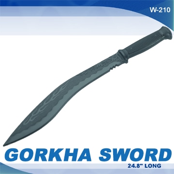 24.8" POLYPROPYLENE GORKHA SWORD | Taiwantrade