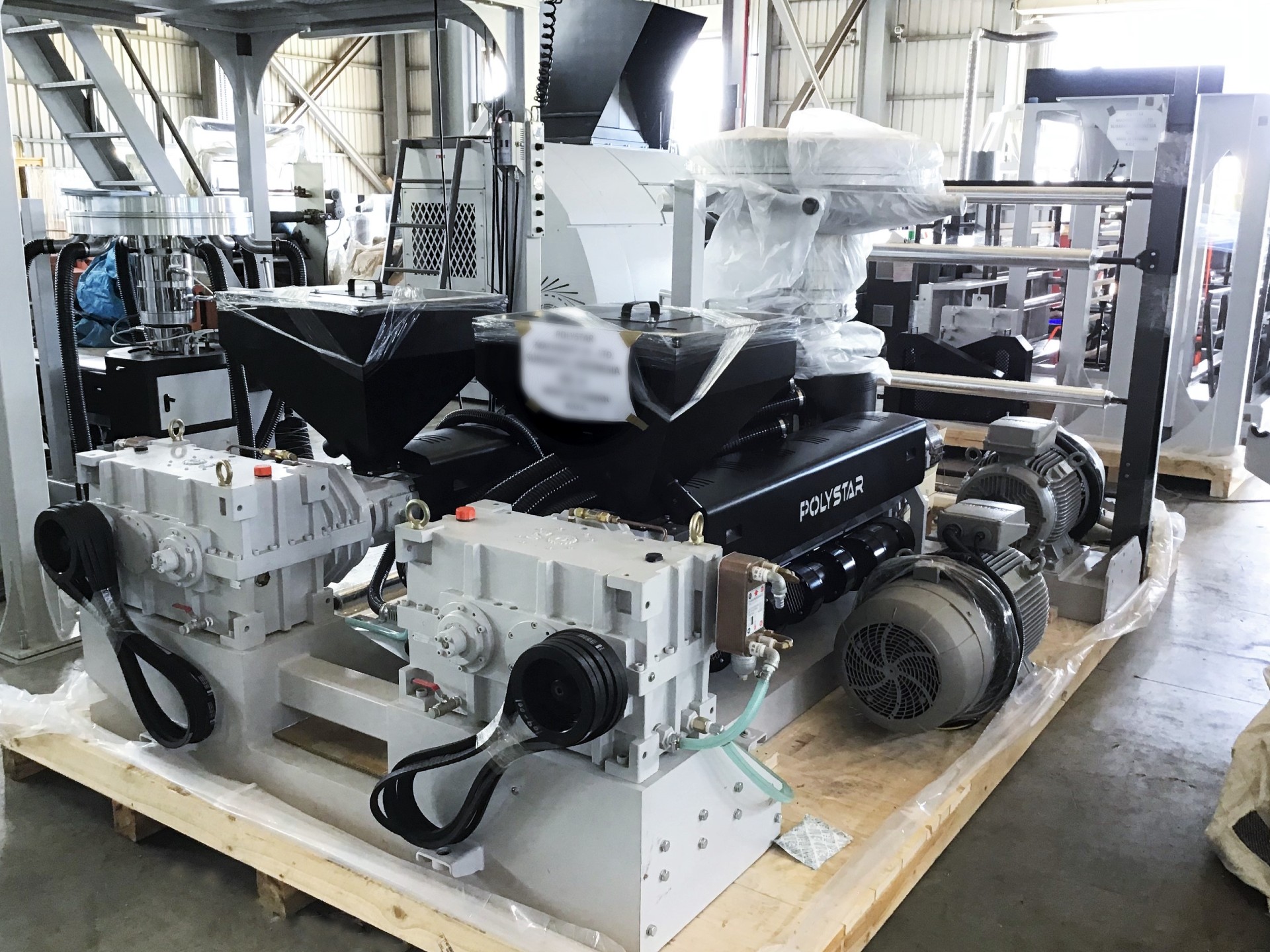 Packaging Film Two layer AB Blown Film system | POLYSTAR MACHINERY CO ...