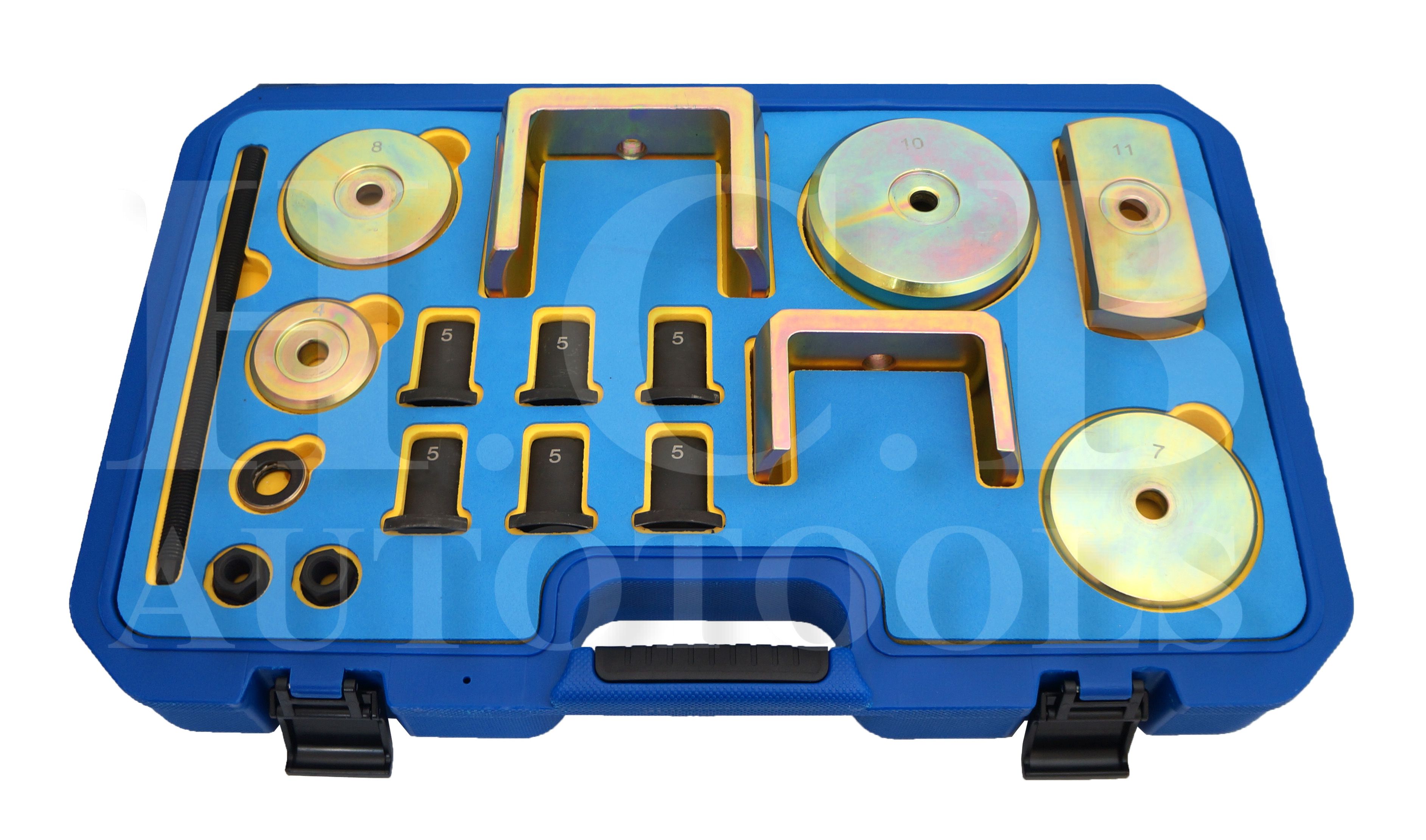 Mercedes-Benz (W211/W219/R230) REAR SUBFRAME FRONT/REAR BUSH REMOVAL ...