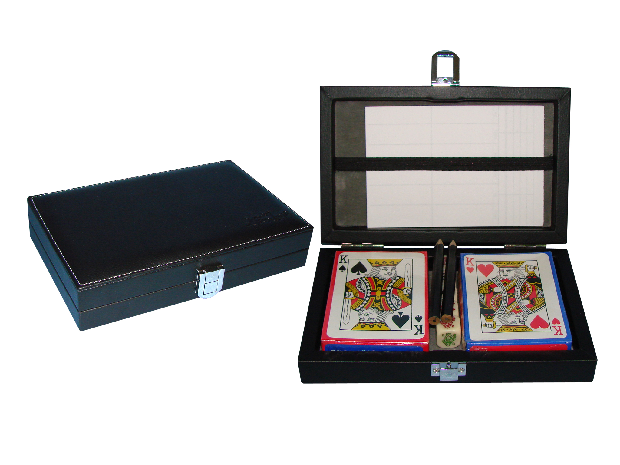 leather playing card box handmade pu poker card box | Taiwantrade