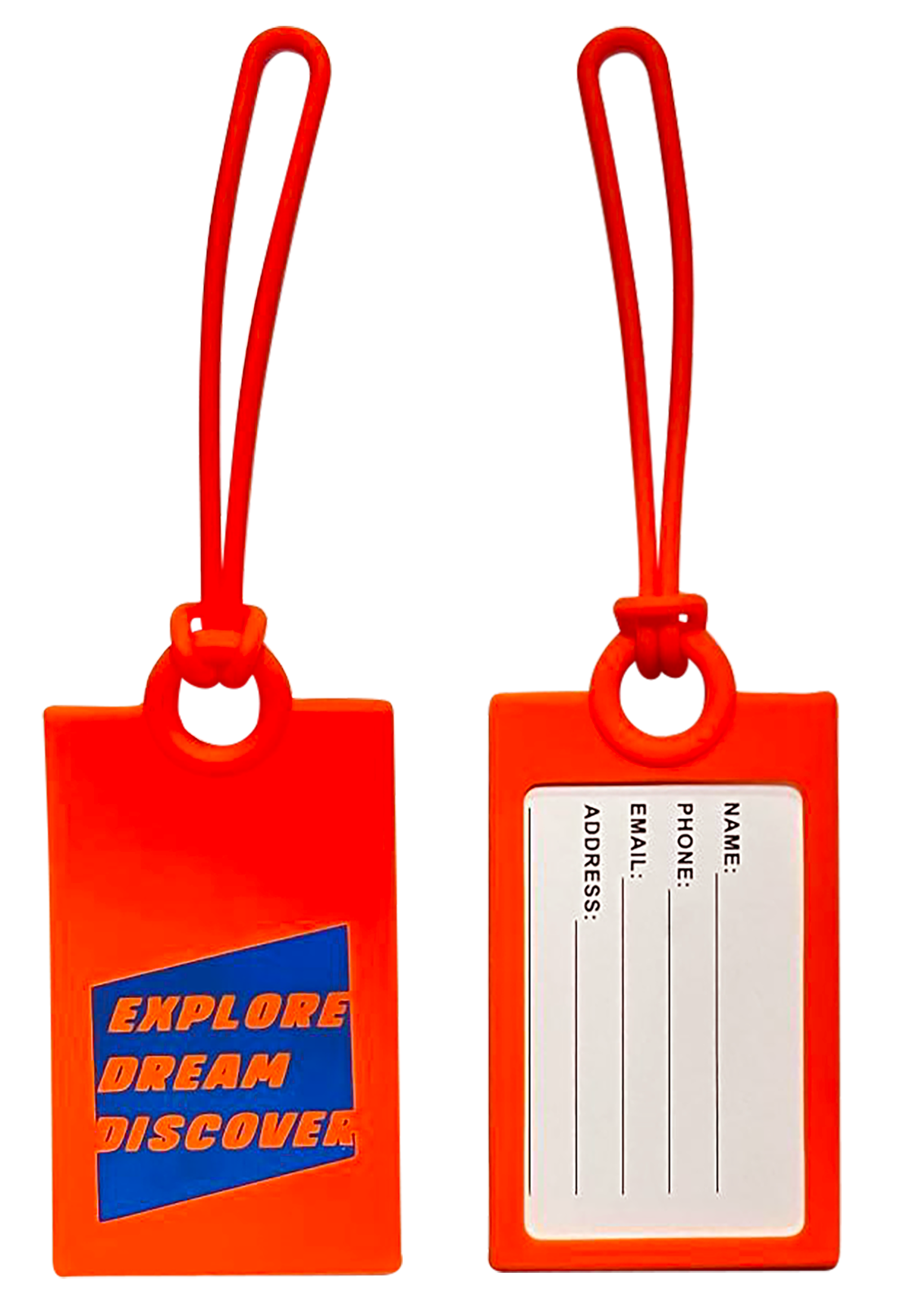 Orange Luggage Tag Fashion Accessories Manufacturer | Taiwantrade