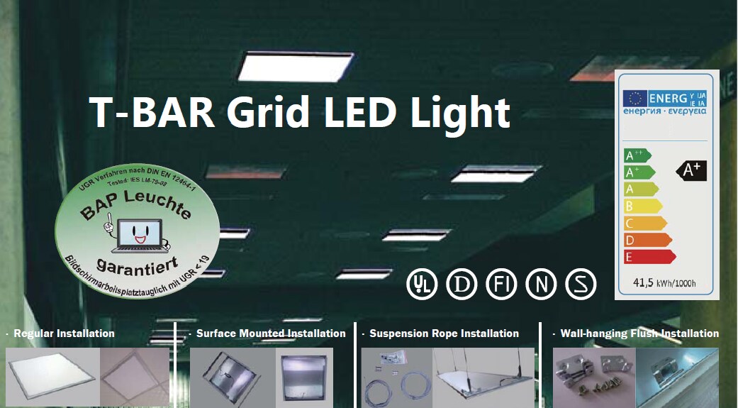 T-BAR GRID LED LIGHT | Taiwantrade.com