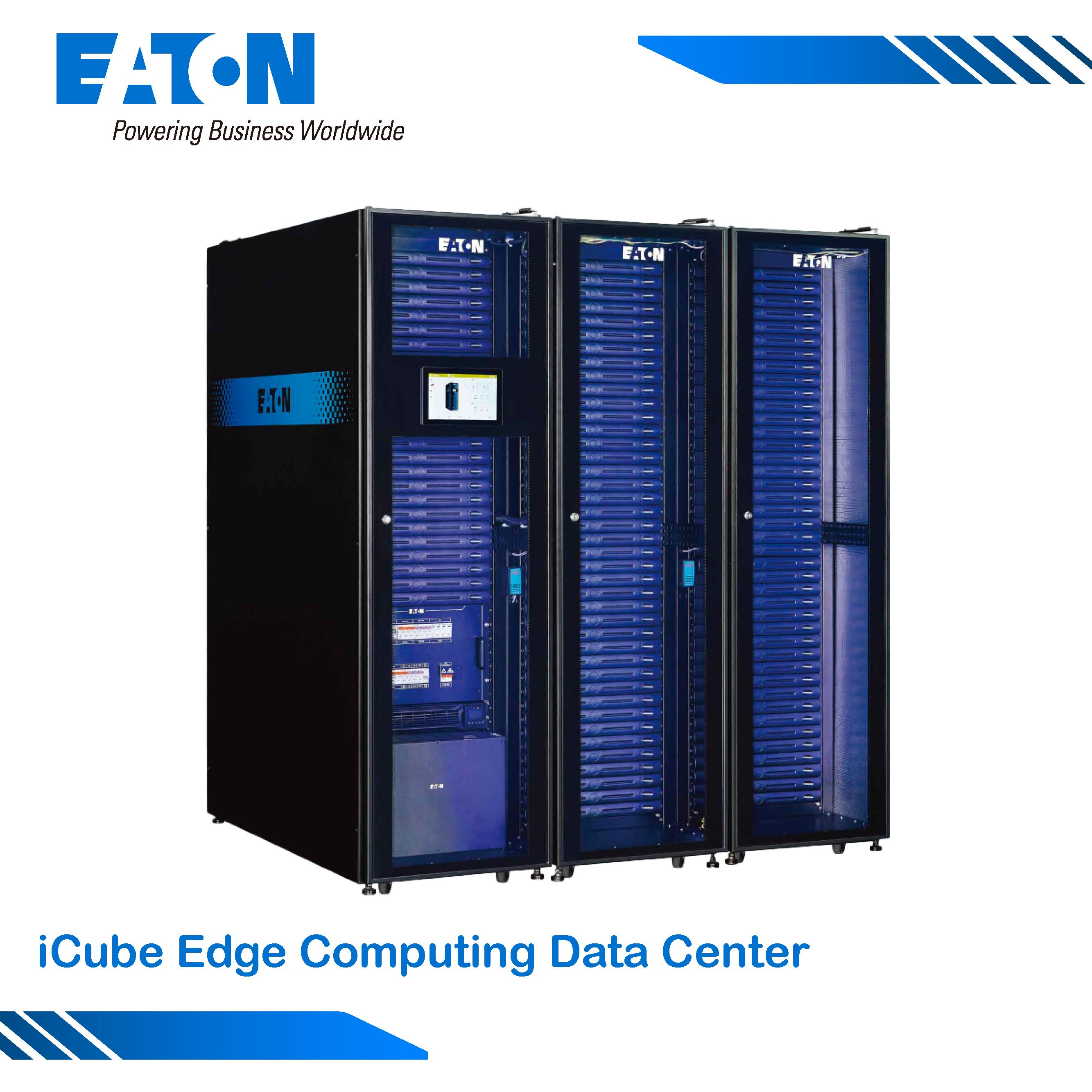EATON® iCube Data Center, Support Higher IT Load Edge Computing ...