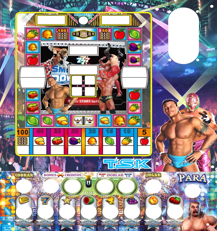 Tsk Taiwan Arcade Mario Slot Game Machine: Wrestlemania (abs), High Quality Tsk Taiwan Arcade ...