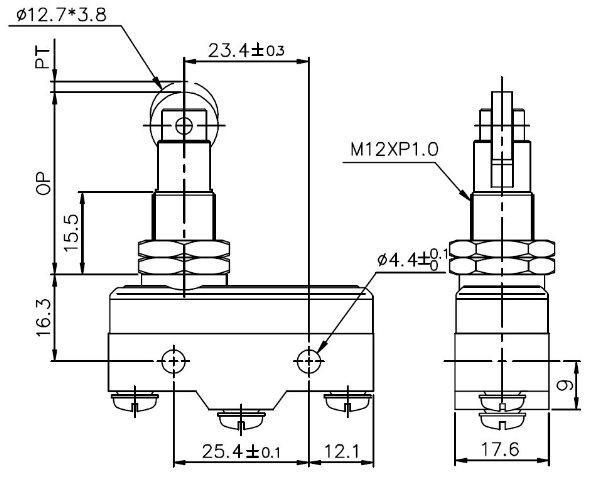 TEND天得微動開關TM-1308-2-可鑫科技股份有限公司