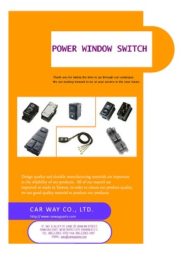 POWER WINDOW SWITCH | Taiwantrade