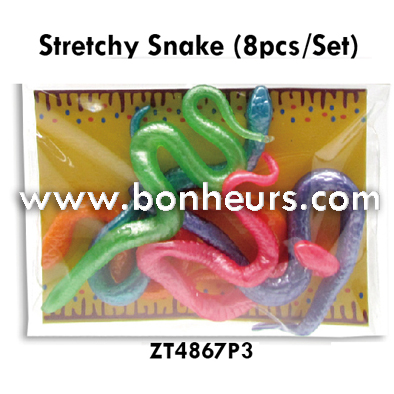STRETCHY SNAKE (4PCS/SET) | Taiwantrade
