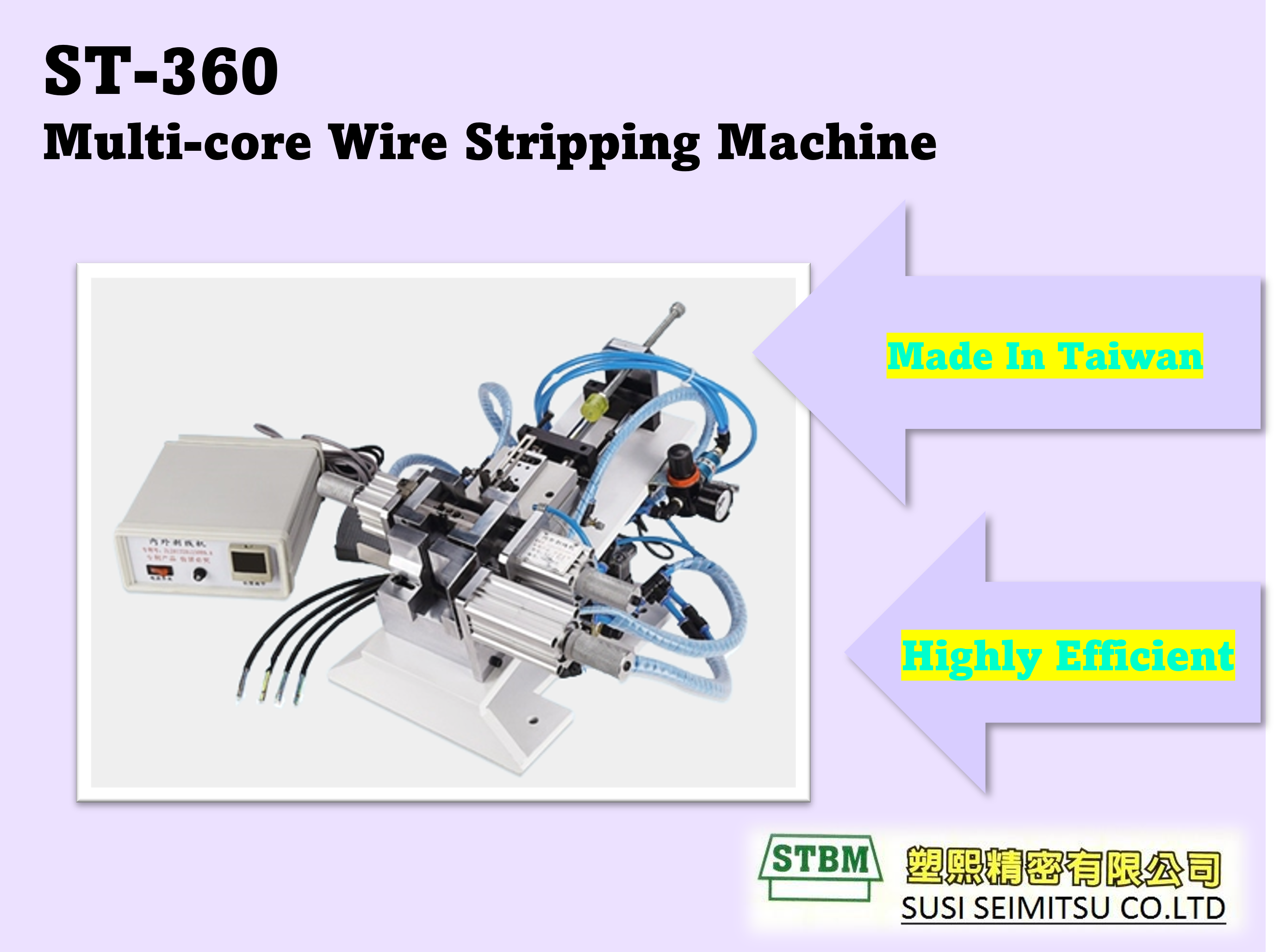 Multi-core Wire Stripping Machine | Taiwantrade