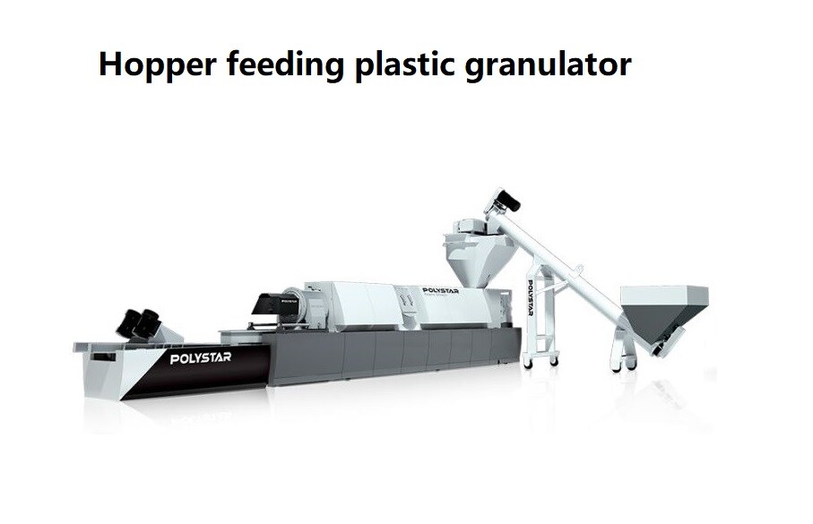 Hopper feeding plastic granulator | Taiwantrade