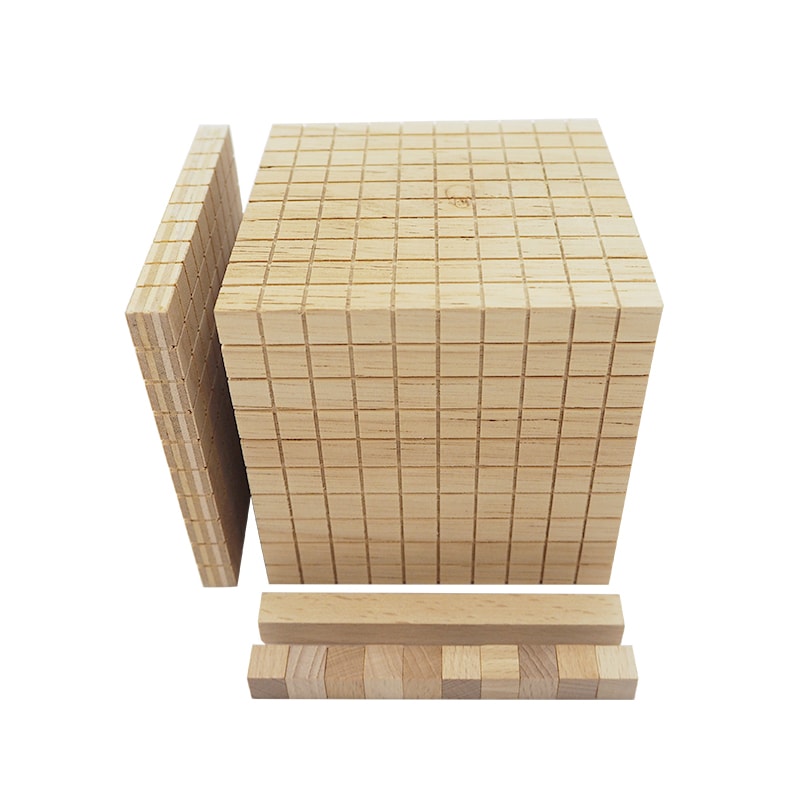Wooden Base Ten Blocks B (SET BOX) | Taiwantrade.com