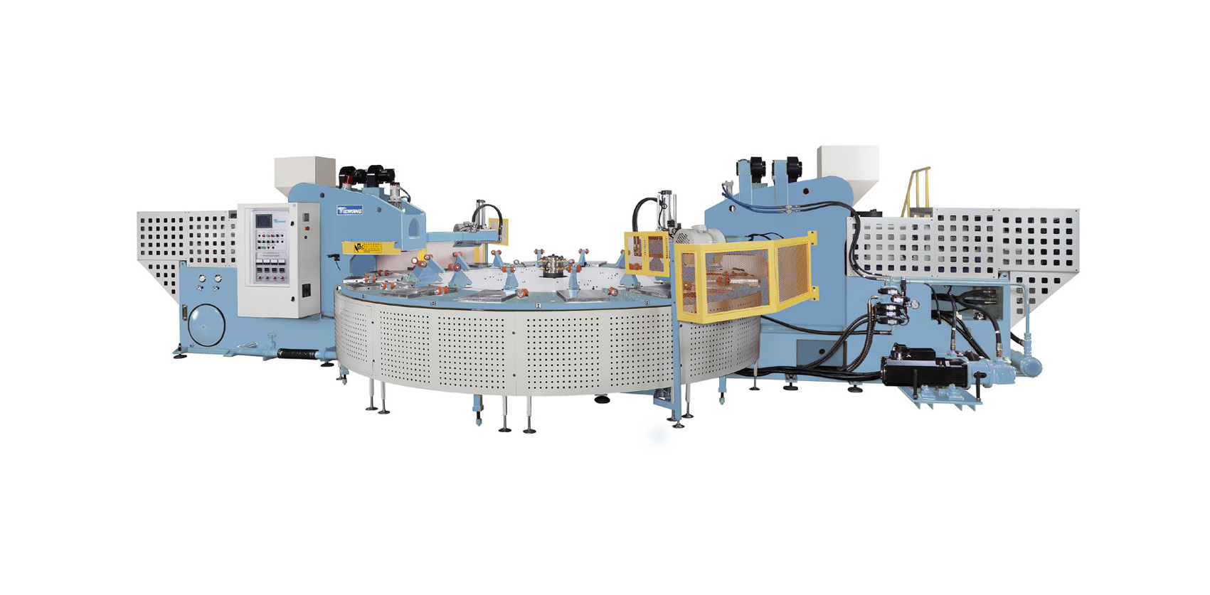 Automatic Rotary Plastic Upper Injection Molding Machine | Taiwantrade