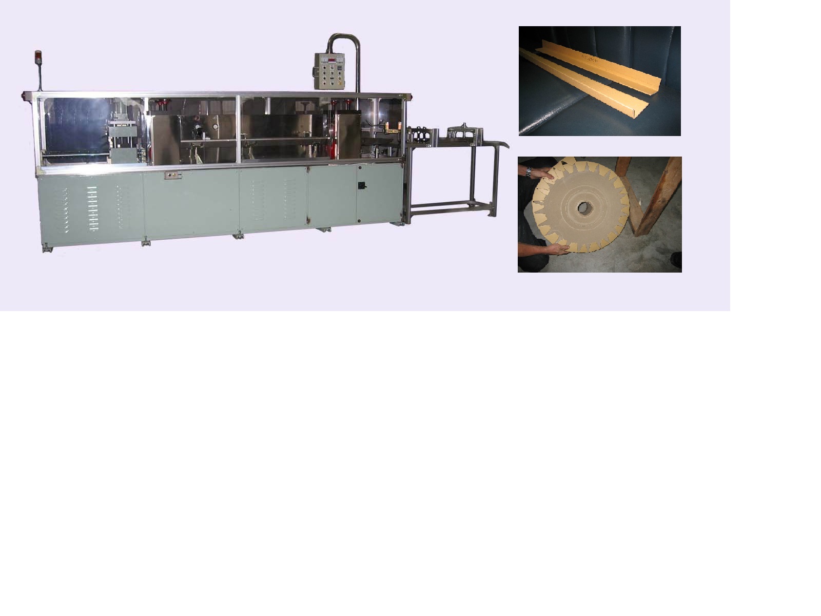 Edge Protection Paperboard making machine, Paper-box machinery ...