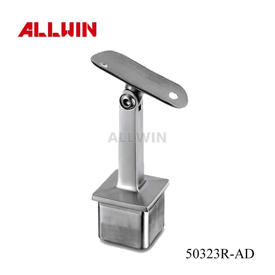 Square Handrail Post Adjustable Radius Standoff Saddle Handrail Bracket ...