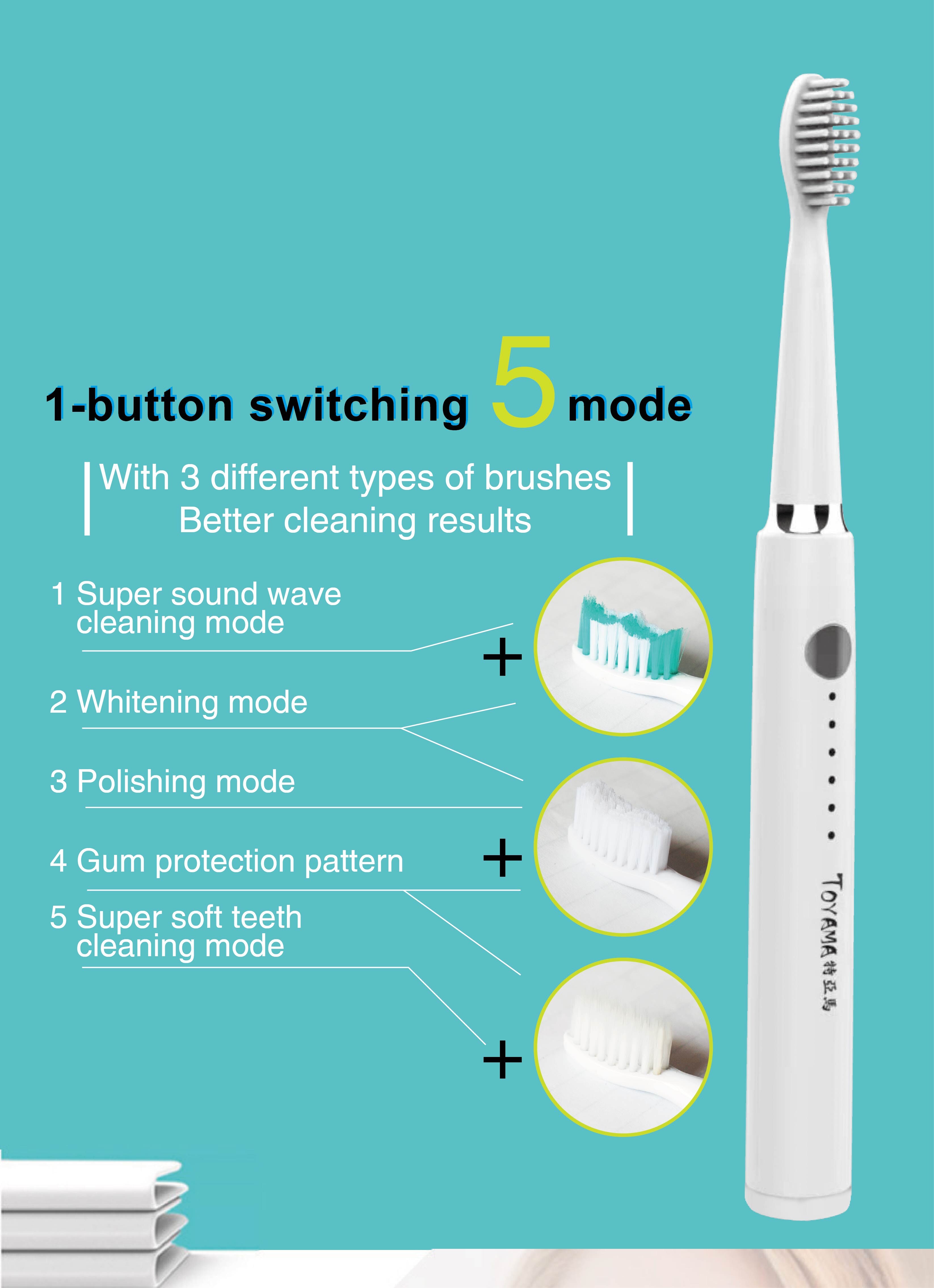Ultra sonic electric toothbrush | Taiwantrade