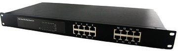 PS1600-8 16 10/100Mbps Port PoE IEEE 802.3at Switch Metal case ...