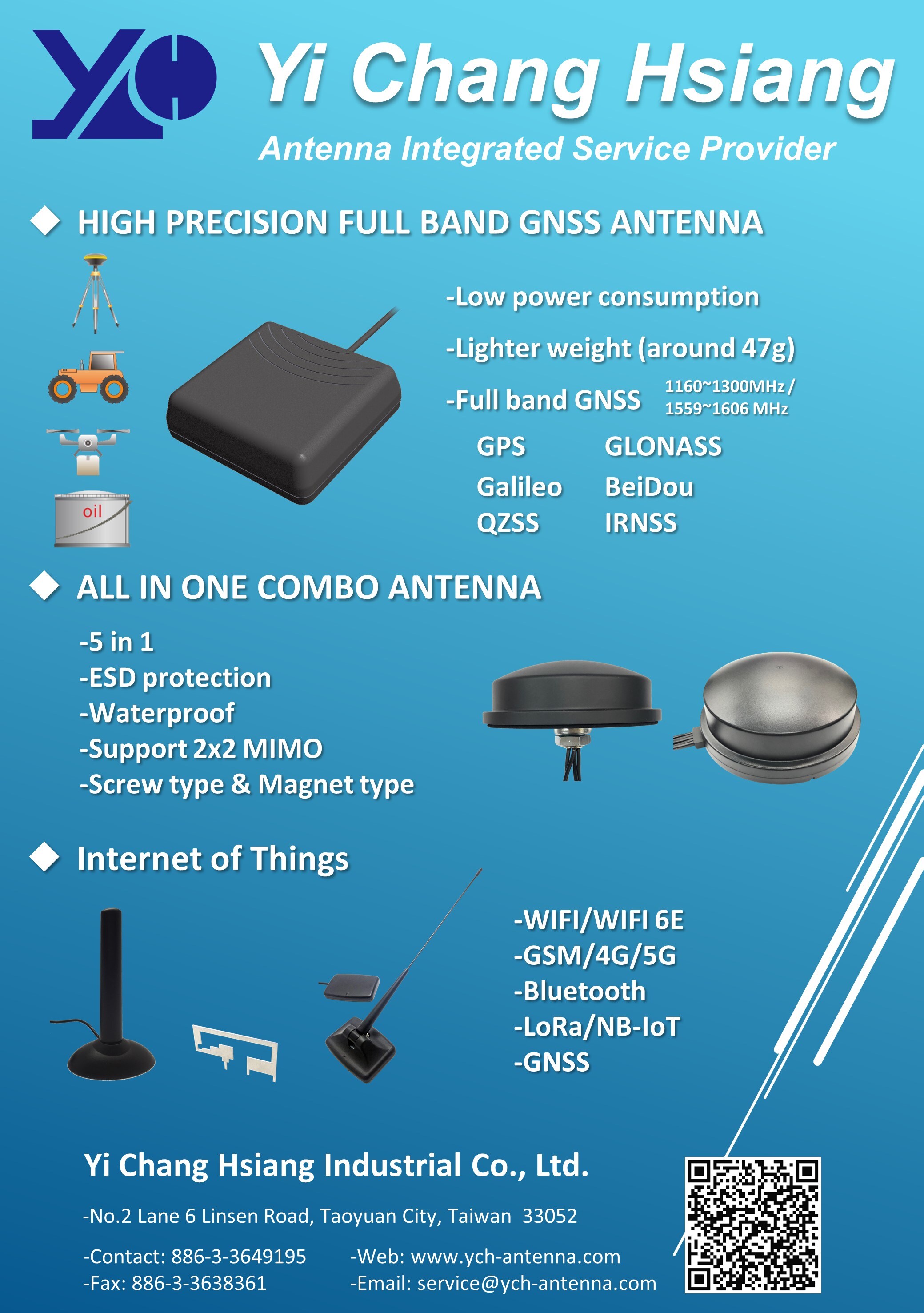YCH Antenna | Taiwantrade