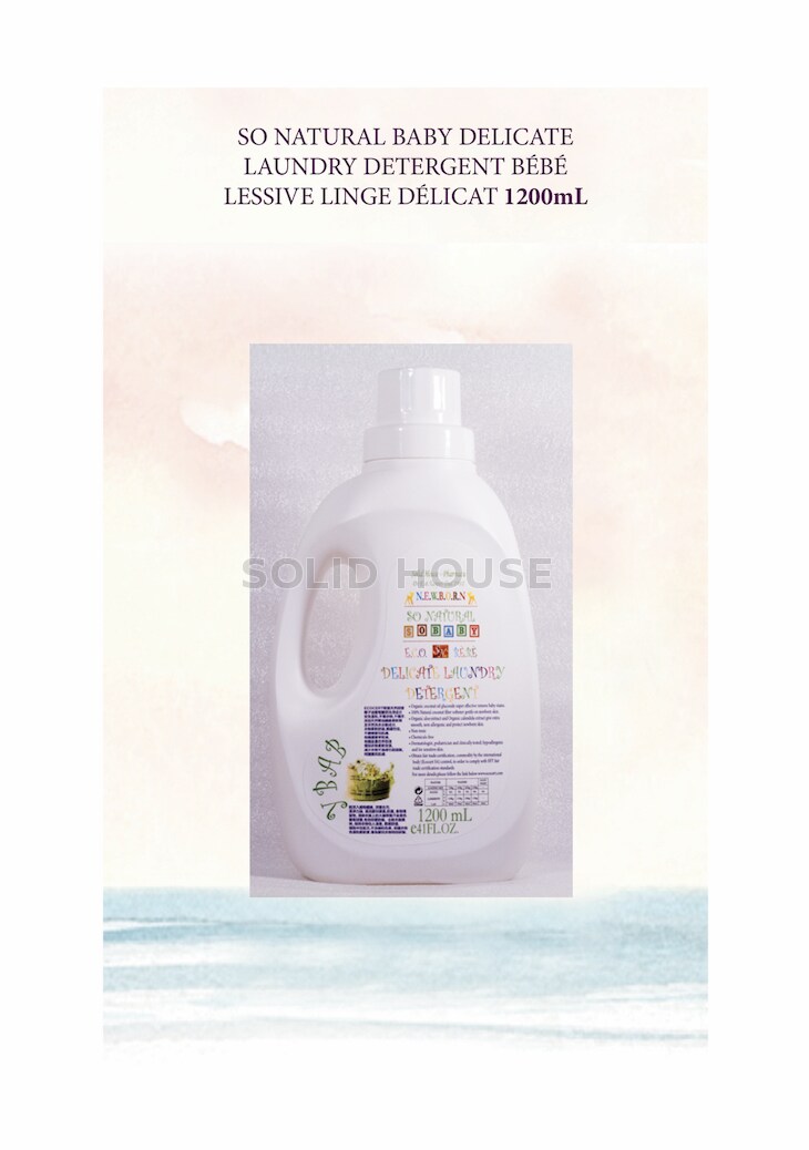 SO NATURAL BABY DELICATE LAUNDRY DETERGENT BÉBÉ LESSIVE LINGE DÉLICAT ...