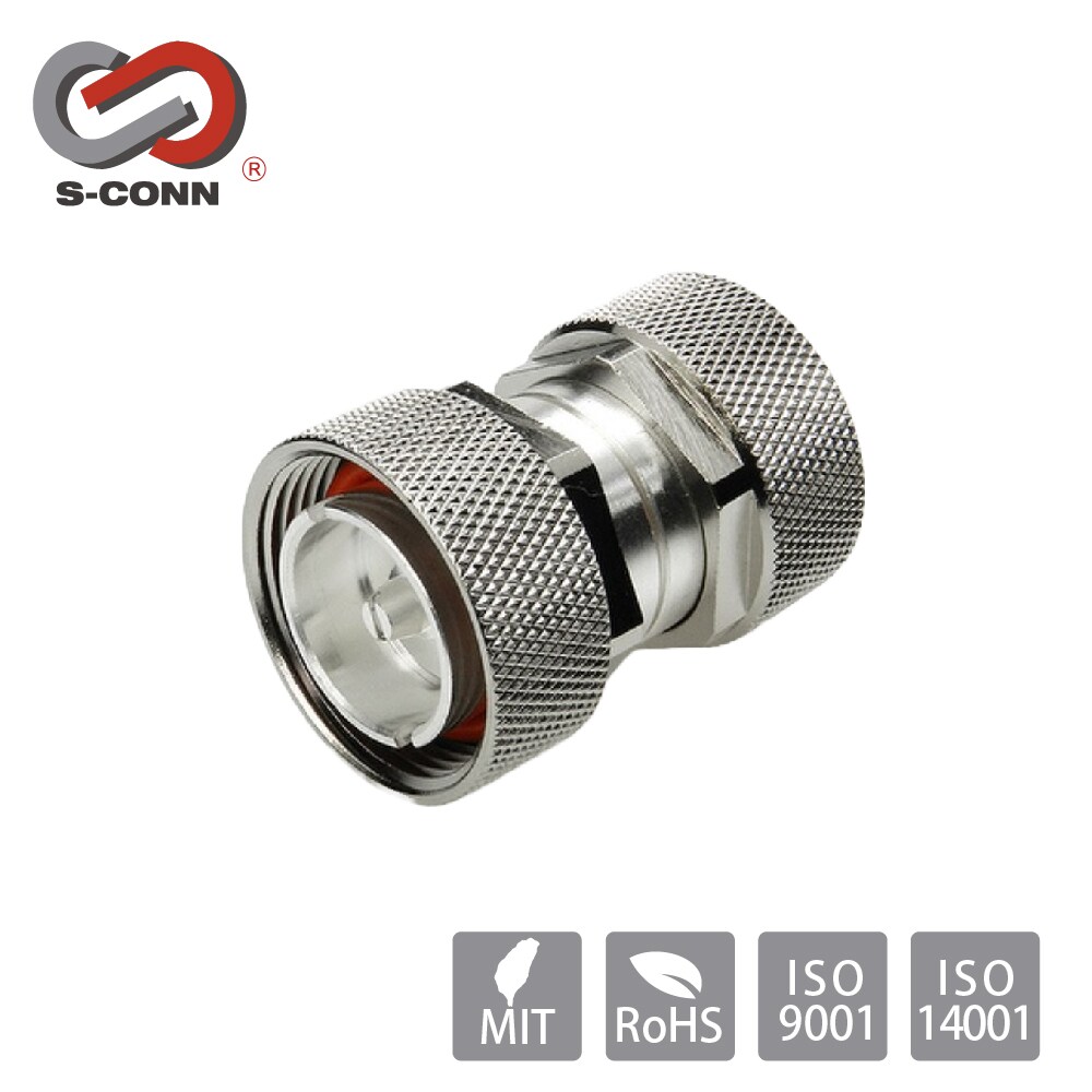 RF/Coaxial connector, 7/16 DIN Plug to Plug Adapter | Taiwantrade.com