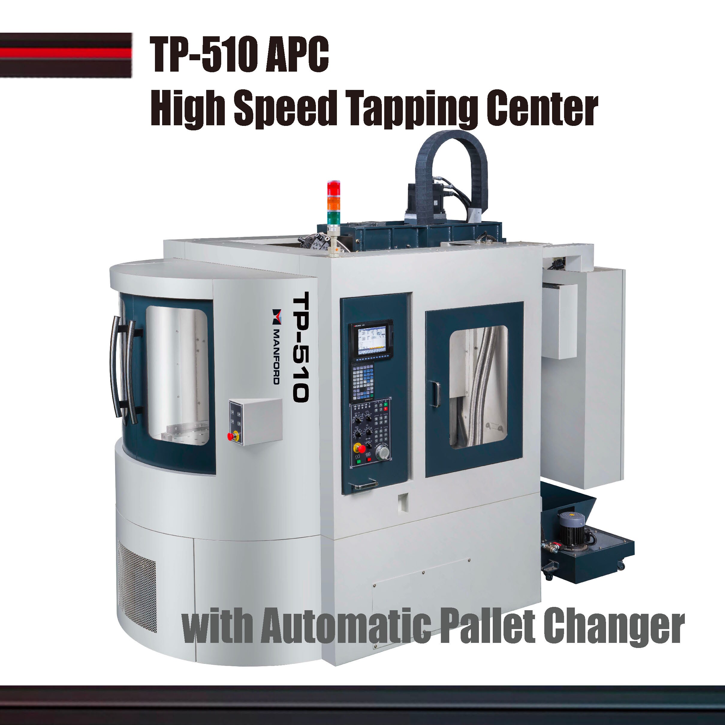 Tapping Center with Automatic Pallet Changer, High Speed CNC Machine ...