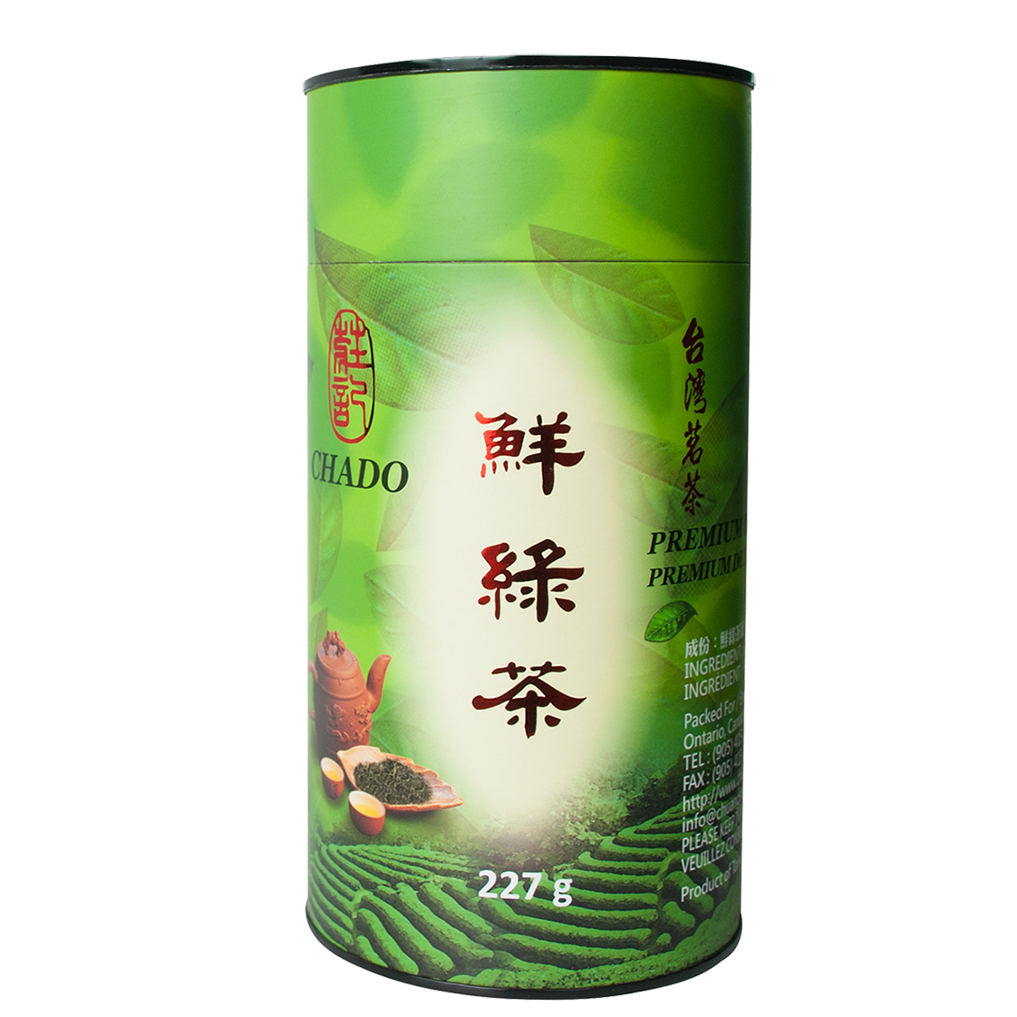Chuang‘a Green Tea (227g*12can) | Taiwantrade